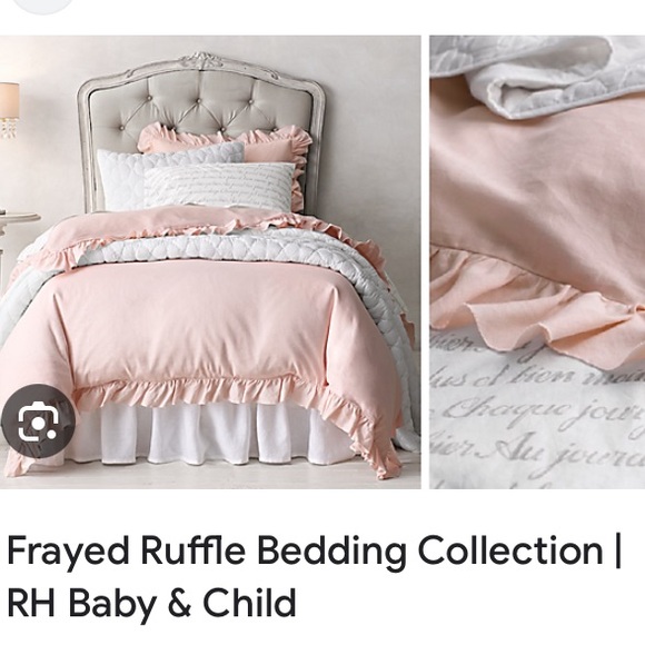 Restoration Hardware | Bedding | Restoration Hardware Children Frayed ...